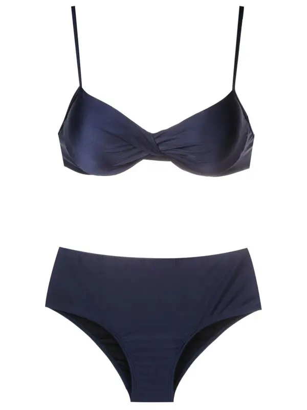 LYGIA & NANNY Veronica Two-piece Bikini Set - Blue