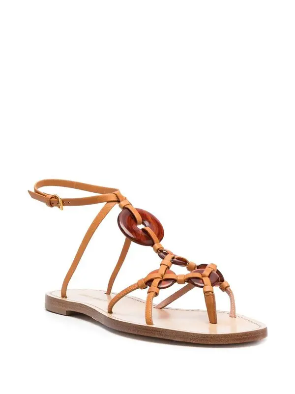 Alberta Ferretti Embellished Sandals