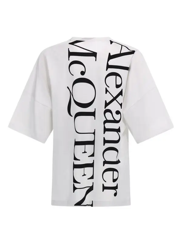 Alexander McQueen Logo-print Cotton T-shirt