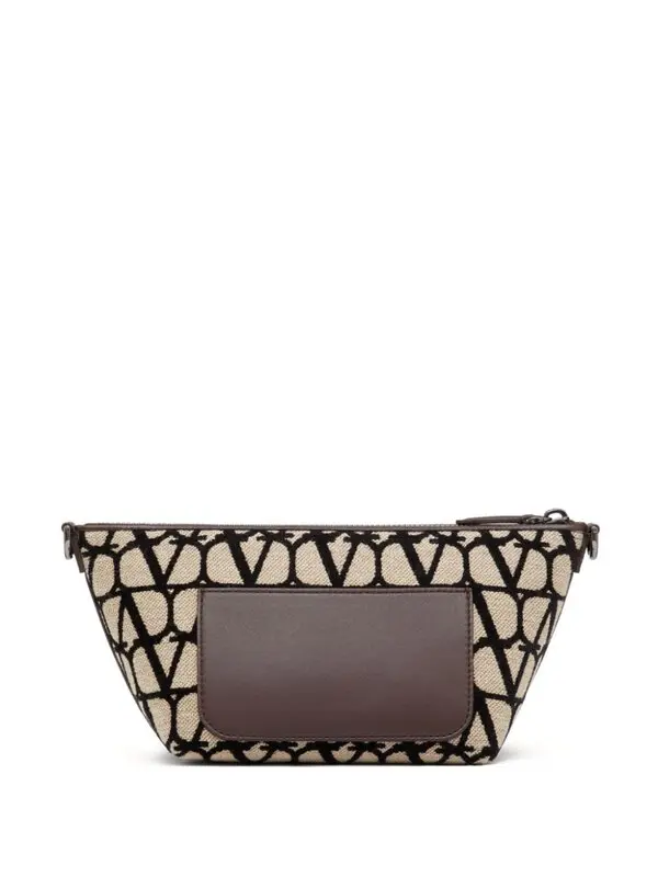 Valentino Garavani Toile Iconographe Shoulder Bag - Neutrals