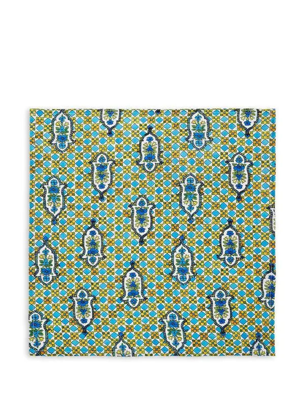 La DoubleJ Floral-print Napkin Set