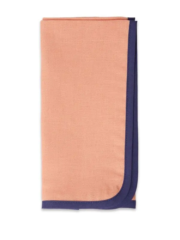 La DoubleJ Large Linen Napkins - Pink