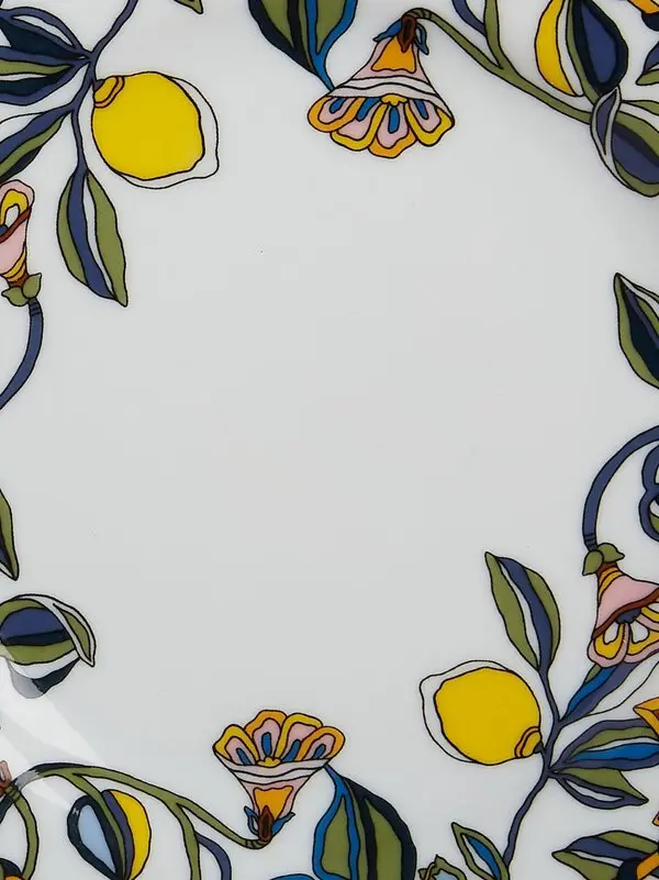 La DoubleJ Graphic-print Dessert Plates