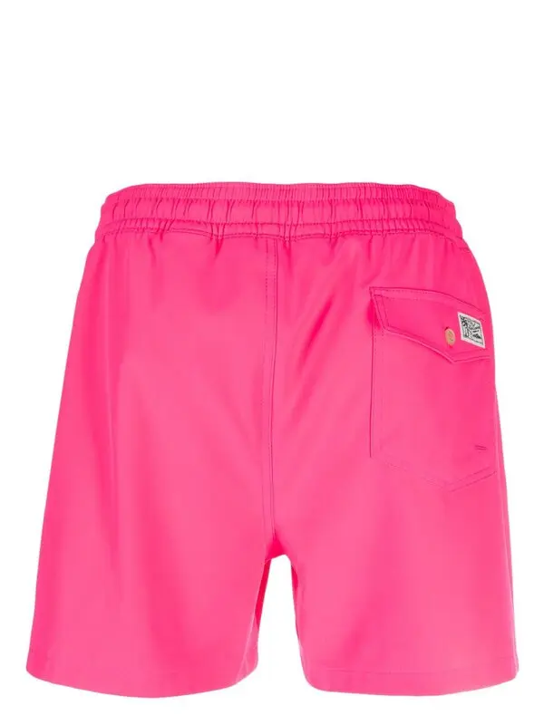 Polo Ralph Lauren Logo-embroidered Swim Shorts - Pink