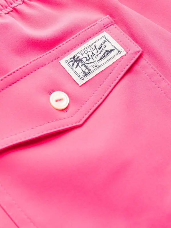 Polo Ralph Lauren Logo-embroidered Swim Shorts - Pink