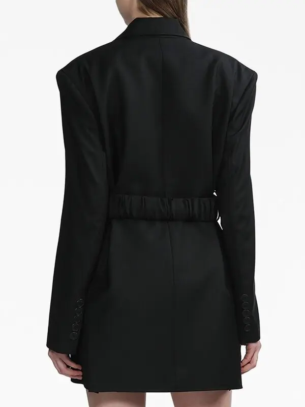 Matériel Belted Single-breasted Blazer