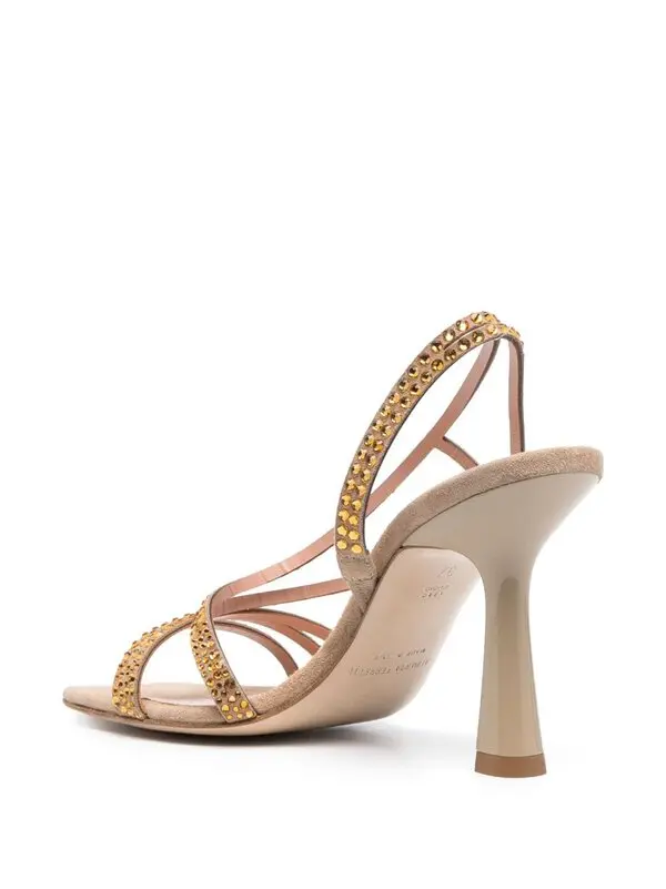 Alberta Ferretti Crystal-embellished Sandals