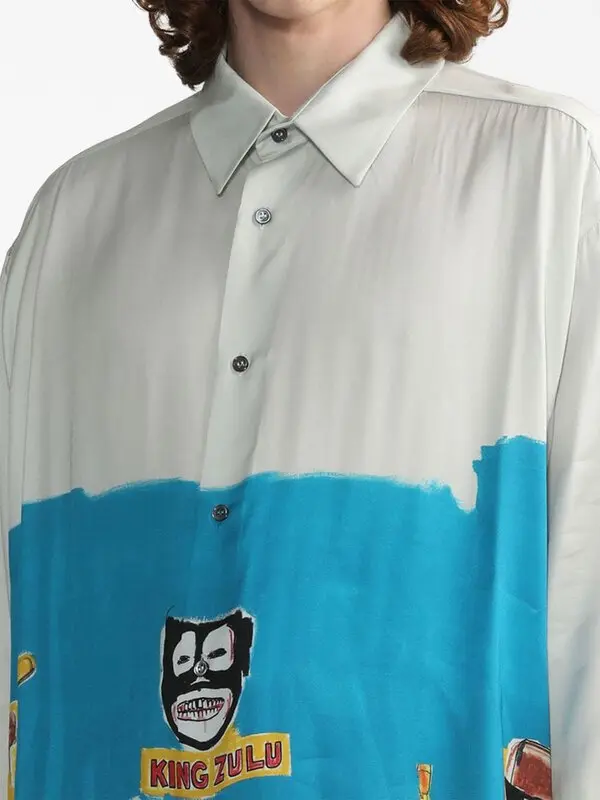 HONEY FUCKING DIJON Graphic-print Long-sleeve Shirt