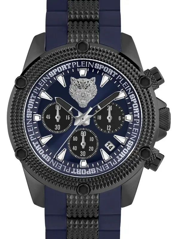 PLEIN SPORT 44mm Chronograph Watch - Blue