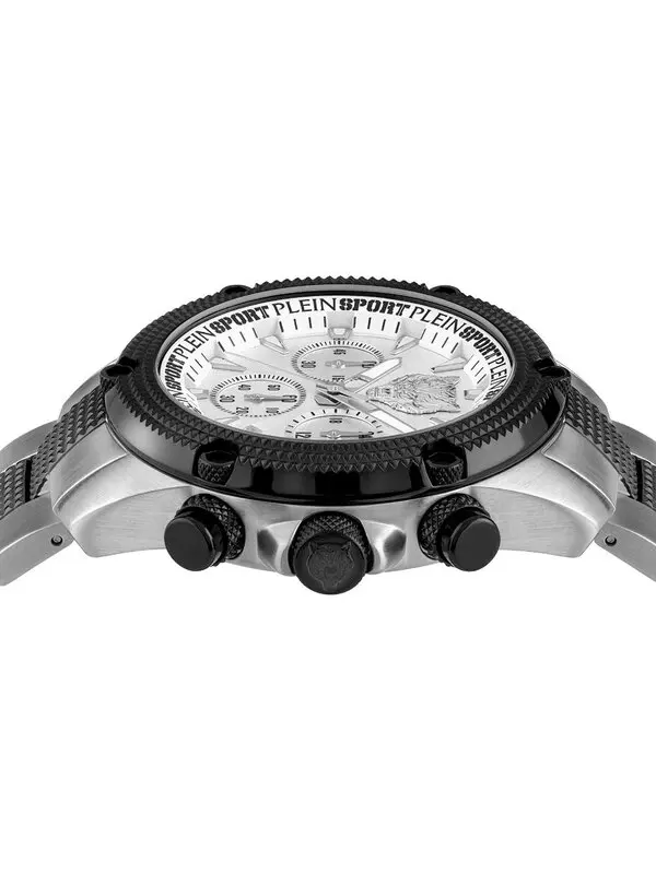 PLEIN SPORT Hurricane Chrono 44mm - Silver