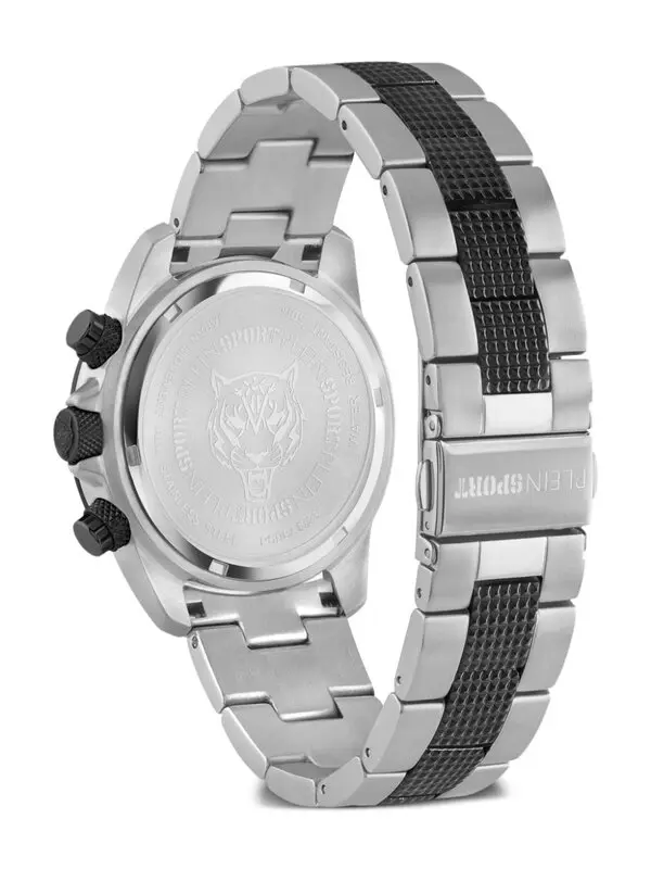 PLEIN SPORT Hurricane Chrono 44mm - Silver