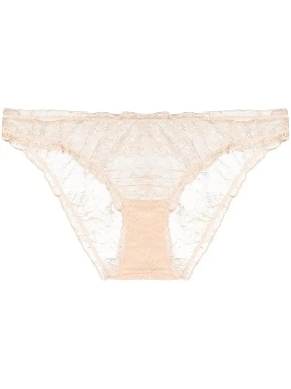 Love Stories Lolita Lace Briefs - Neutrals