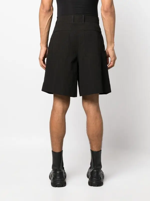 WOOYOUNGMI Cotton-hemp Blend Bermuda Shorts