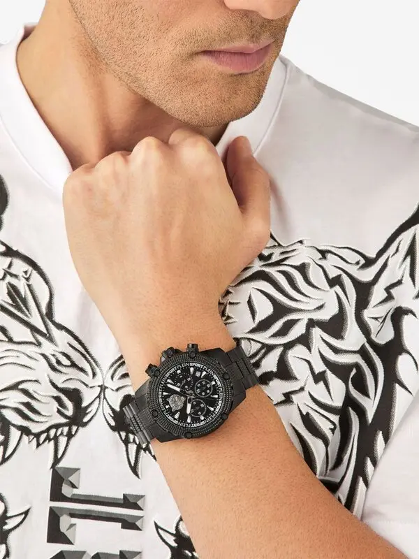 PLEIN SPORT Hurricane Chrono 44mm - Black