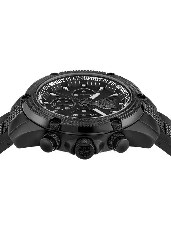 PLEIN SPORT Hurricane Chrono 44mm - Black