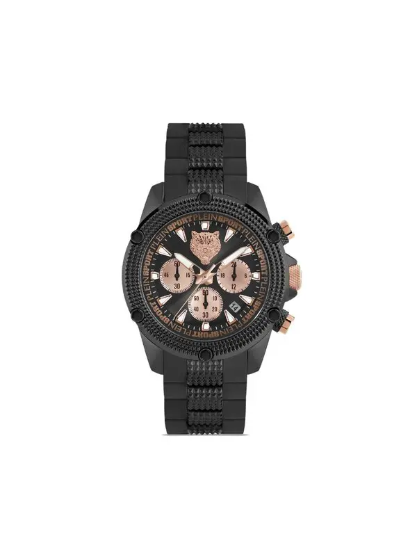 PLEIN SPORT Hurricane Chrono 44mm - Black