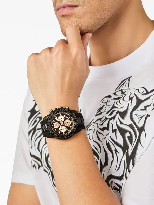 PLEIN SPORT Hurricane Chrono 44mm - Black