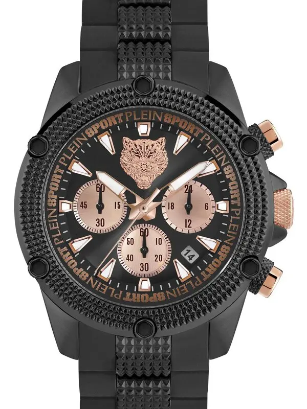 PLEIN SPORT Hurricane Chrono 44mm - Black