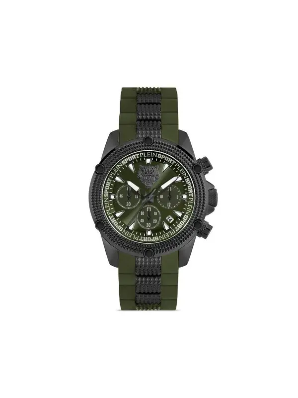 PLEIN SPORT Hurricane Chrono 44mm - Green