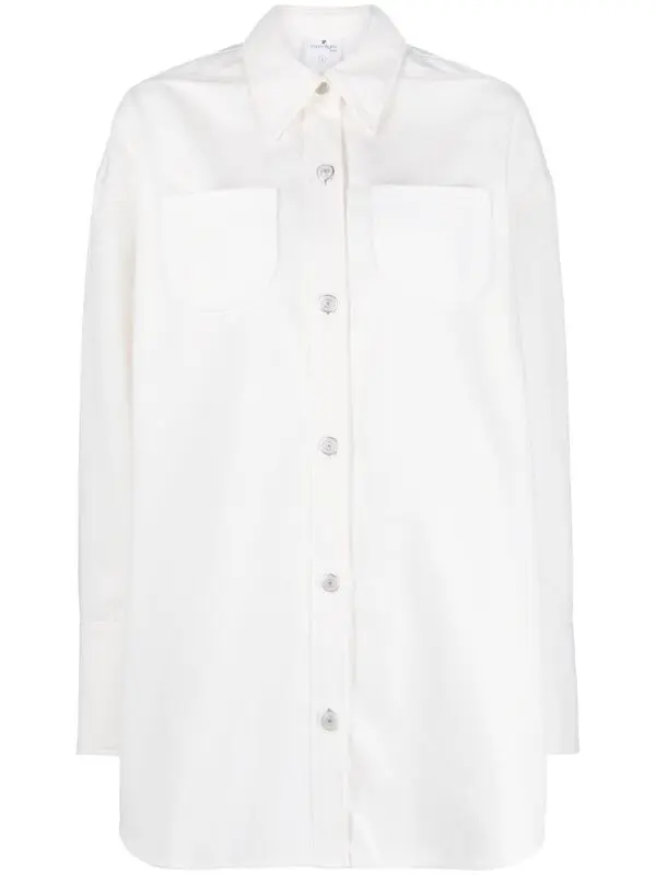 COURREGES Strap-detail Shirt
