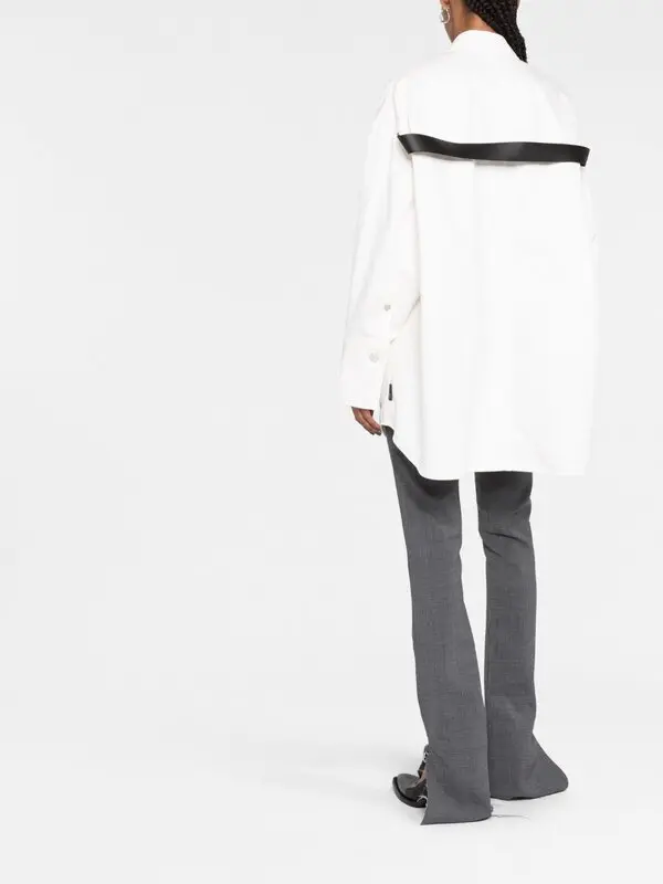 COURREGES Strap-detail Shirt