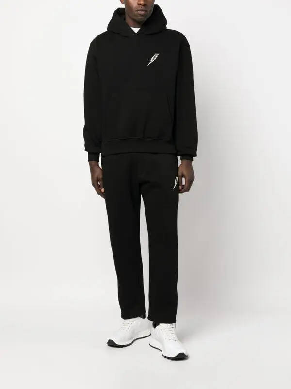 Neil Barrett Embroidered-logo Jogging Trousers