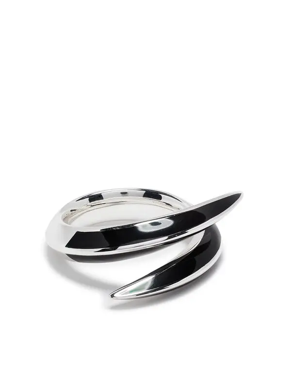 SHAUN LEANE Sabre Deco Ring - Silver