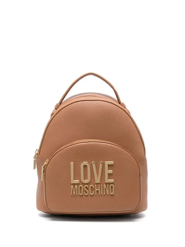Moschino Logo-plaque Backpack
