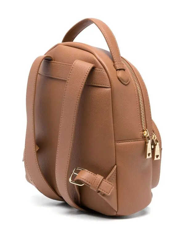 Moschino Logo-plaque Backpack