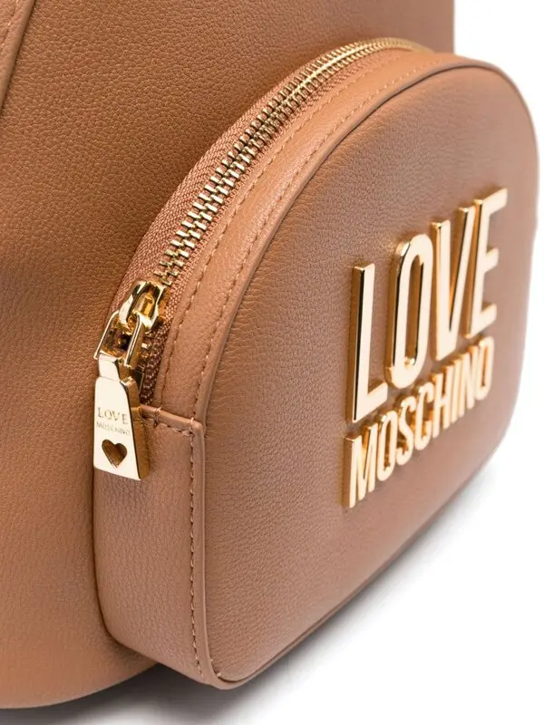 Moschino Logo-plaque Backpack