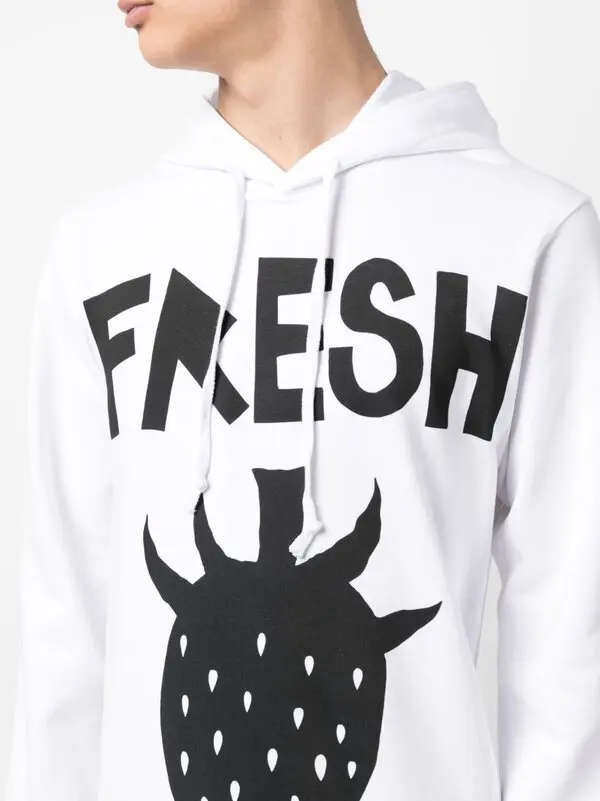 Comme Des Garçons Graphic-print Hoodie