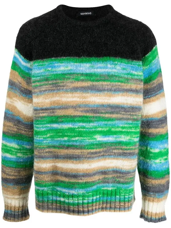 NAHMIAS Intarsia-knit Sweatshirt