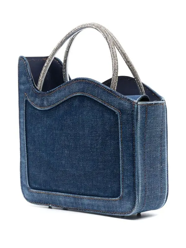 LE SILLA Ivy Denim Tote Bag