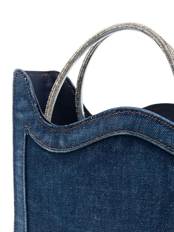 LE SILLA Ivy Denim Tote Bag