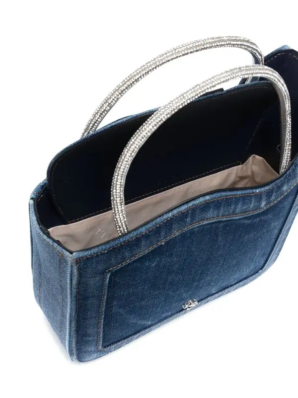 LE SILLA Ivy Denim Tote Bag