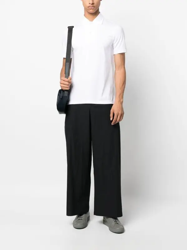 Aspesi Short-sleeve Polo Shirt - White