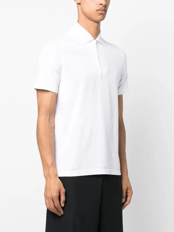 Aspesi Short-sleeve Polo Shirt - White