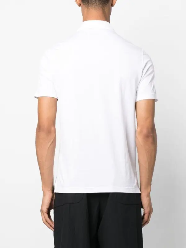 Aspesi Short-sleeve Polo Shirt - White