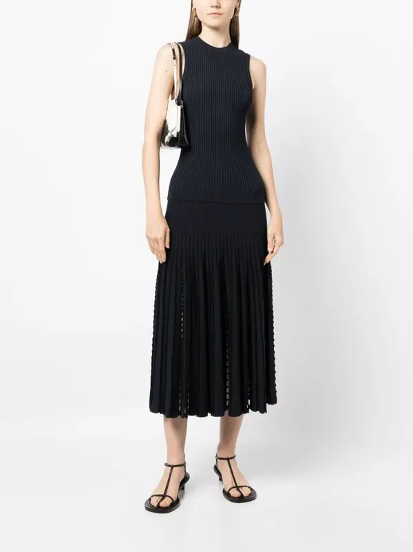 3.1 Phillip Lim Sleeveless Ribbed-knit Top