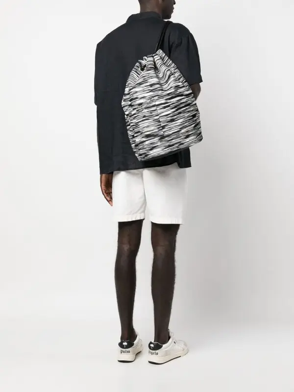 Missoni Drawstring Backpack Missoni Knitted Drawstring Backpack - ShopStyle main image 3