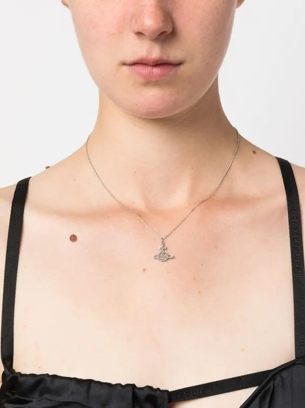 VIVIENNE WESTWOOD Crystal-embellished Adjustable Necklace