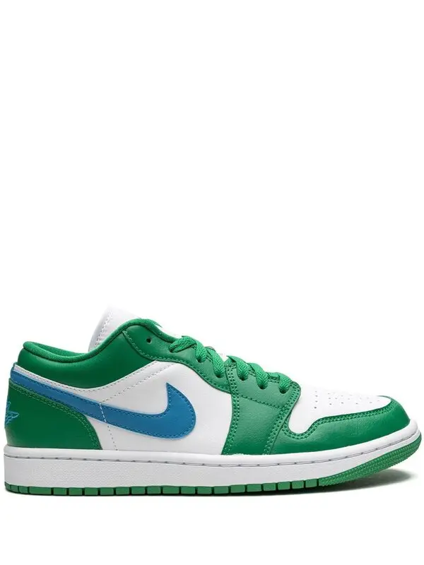 JORDAN 1 Low Lucky Aquatone Sneakers - Green