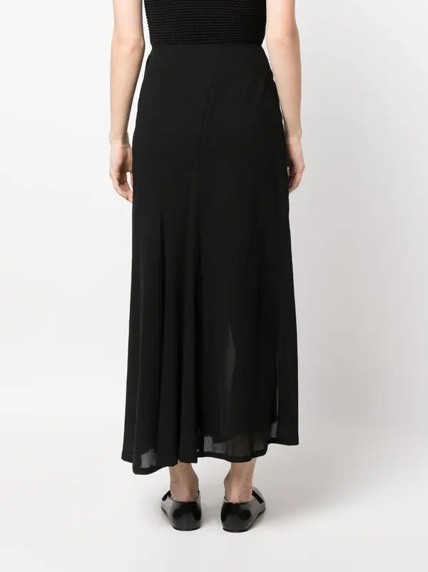 Yohji Yamamoto Asymmetric Midi Skirt