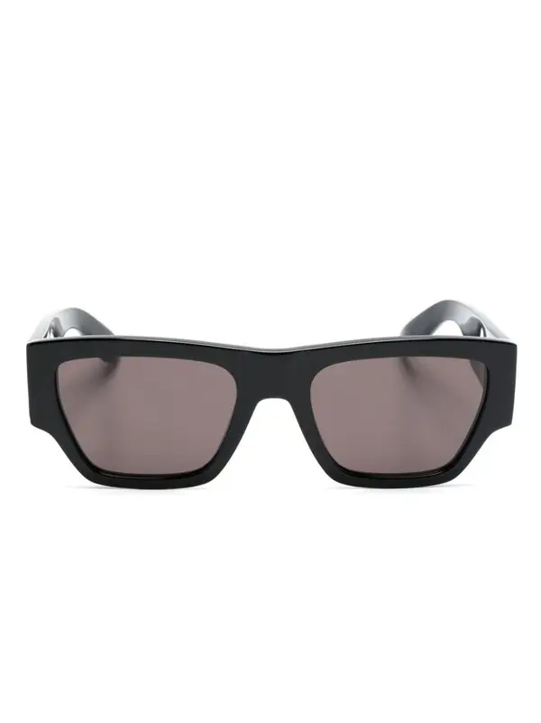 Alexander McQueen Angled Rectangle-frame Sunglasses