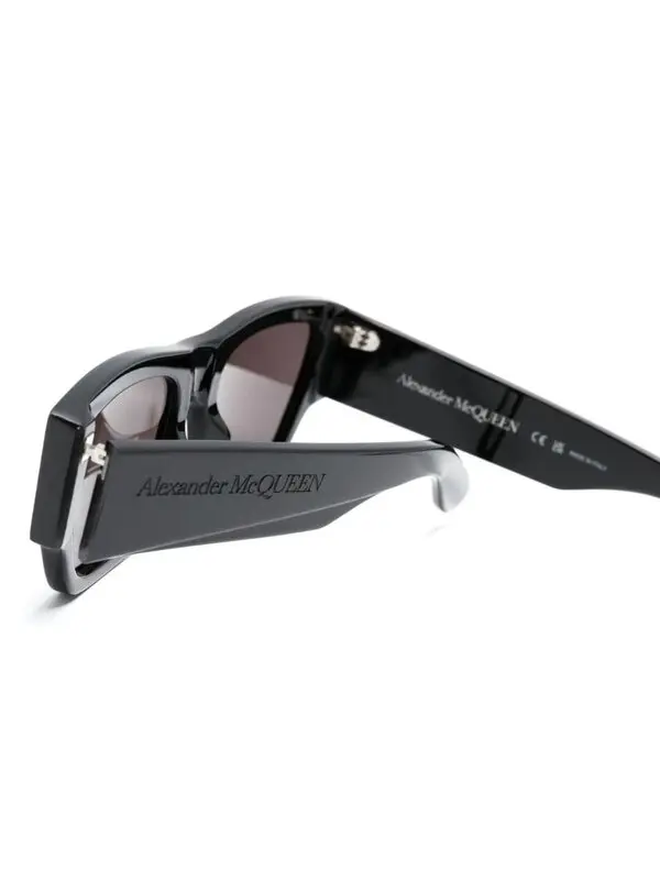 Alexander McQueen Angled Rectangle-frame Sunglasses