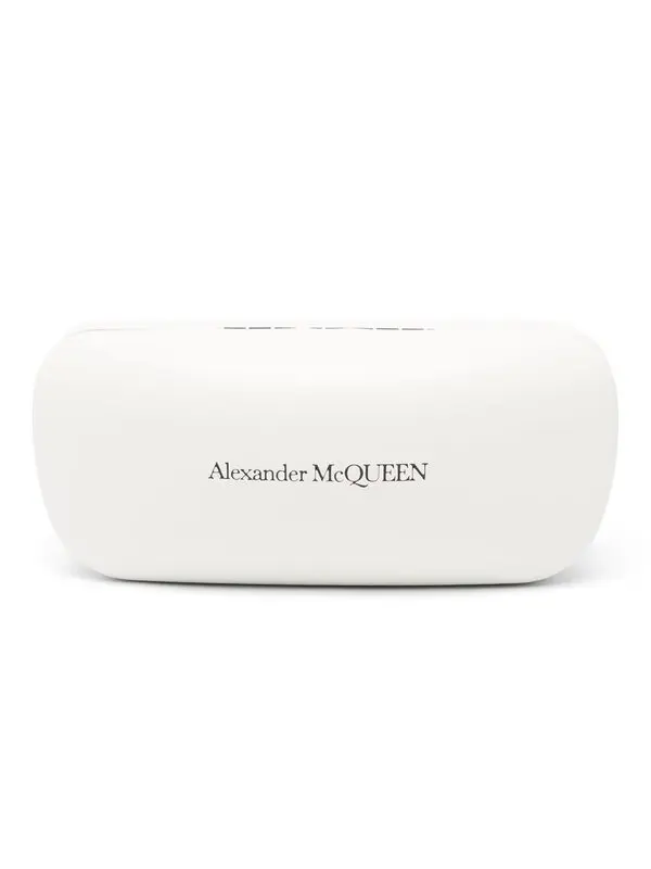 Alexander McQueen Angled Rectangle-frame Sunglasses