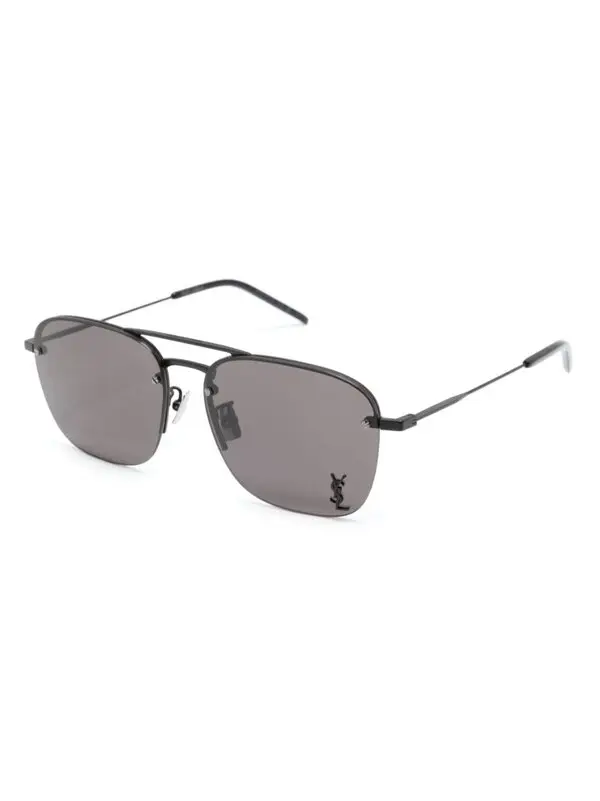 Saint Laurent Logo-plaque Sunglasses