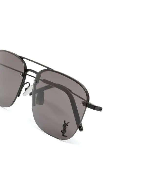 Saint Laurent Logo-plaque Sunglasses