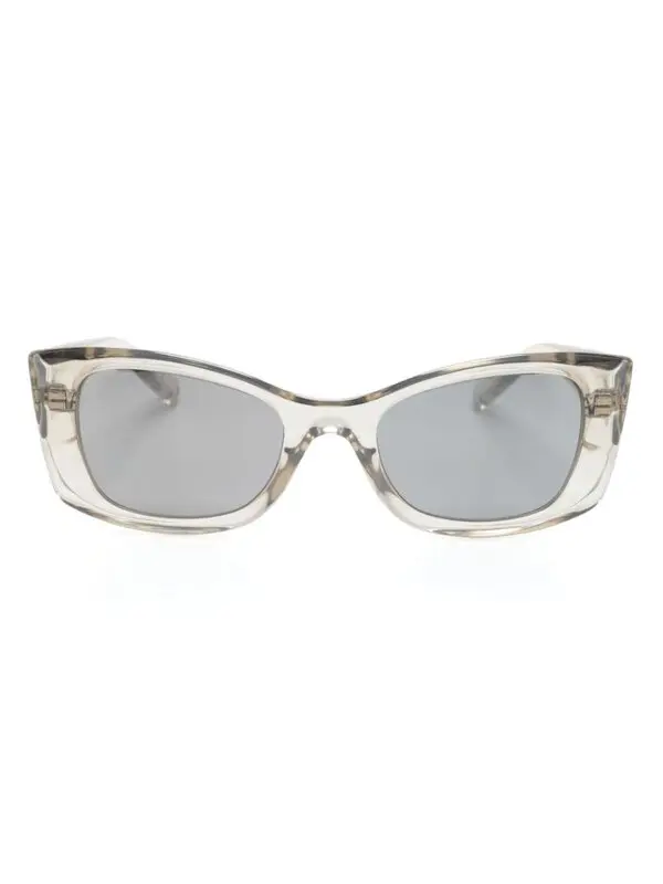 Saint Laurent Sl 593 Sunglasses - Neutrals | Editorialist display picture 1