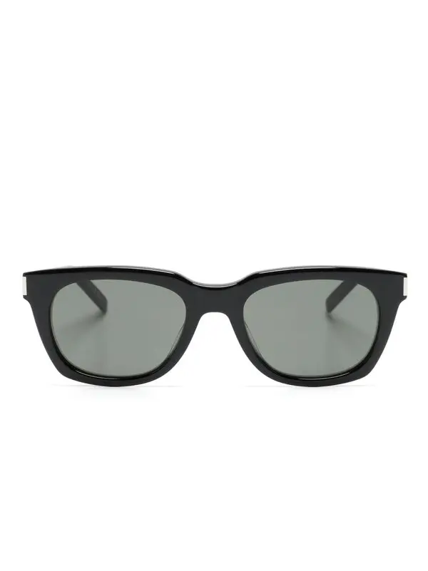 Saint Laurent Sl 582 Square-frame Sunglasses - Black
